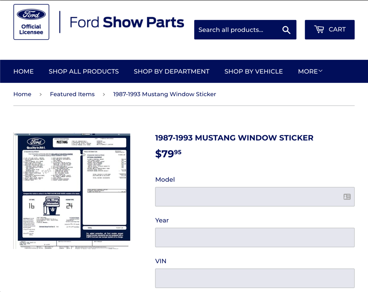 Repro Window Stickers From Ford Expand to Include 1990-93 – Triple ...