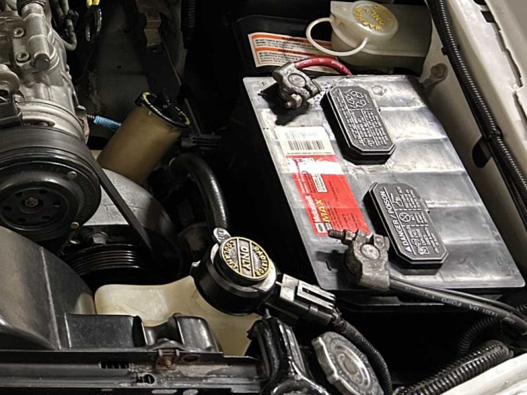 Battery cable replacement on a fox-body Mustang – Triple White Fox